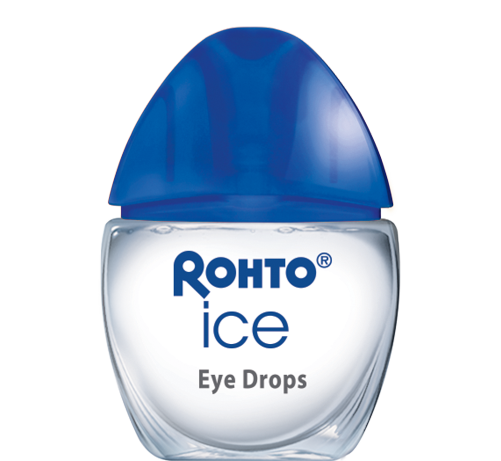 Rohto Ice all-in-one multi symptom Relief Eye Drops - 0.4 Fl Oz UK SELLER