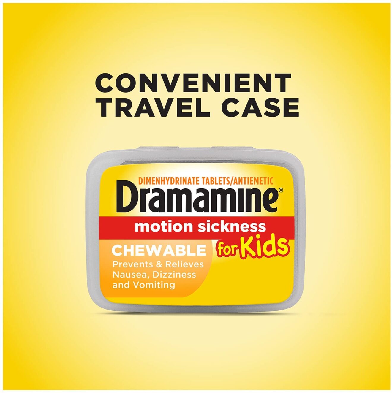Dramamine Motion Sickness for Kids, 8 chewable tablets "UK Stock ...